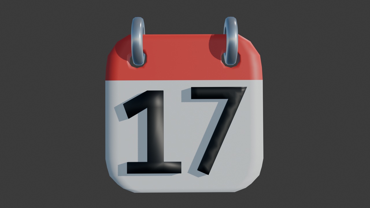 calender icon 17 | Fab