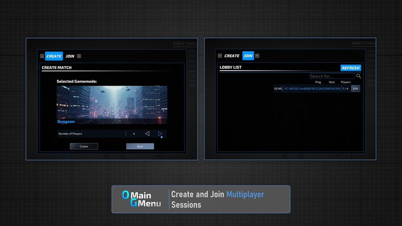 OG Main Menu System Pro