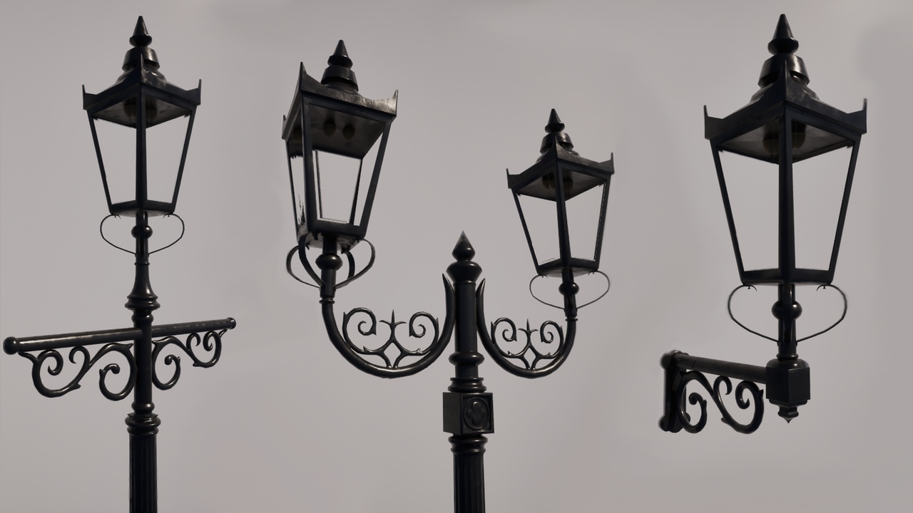 Victorian Lamp Post - 8 Piece Modular Lamps | Fab