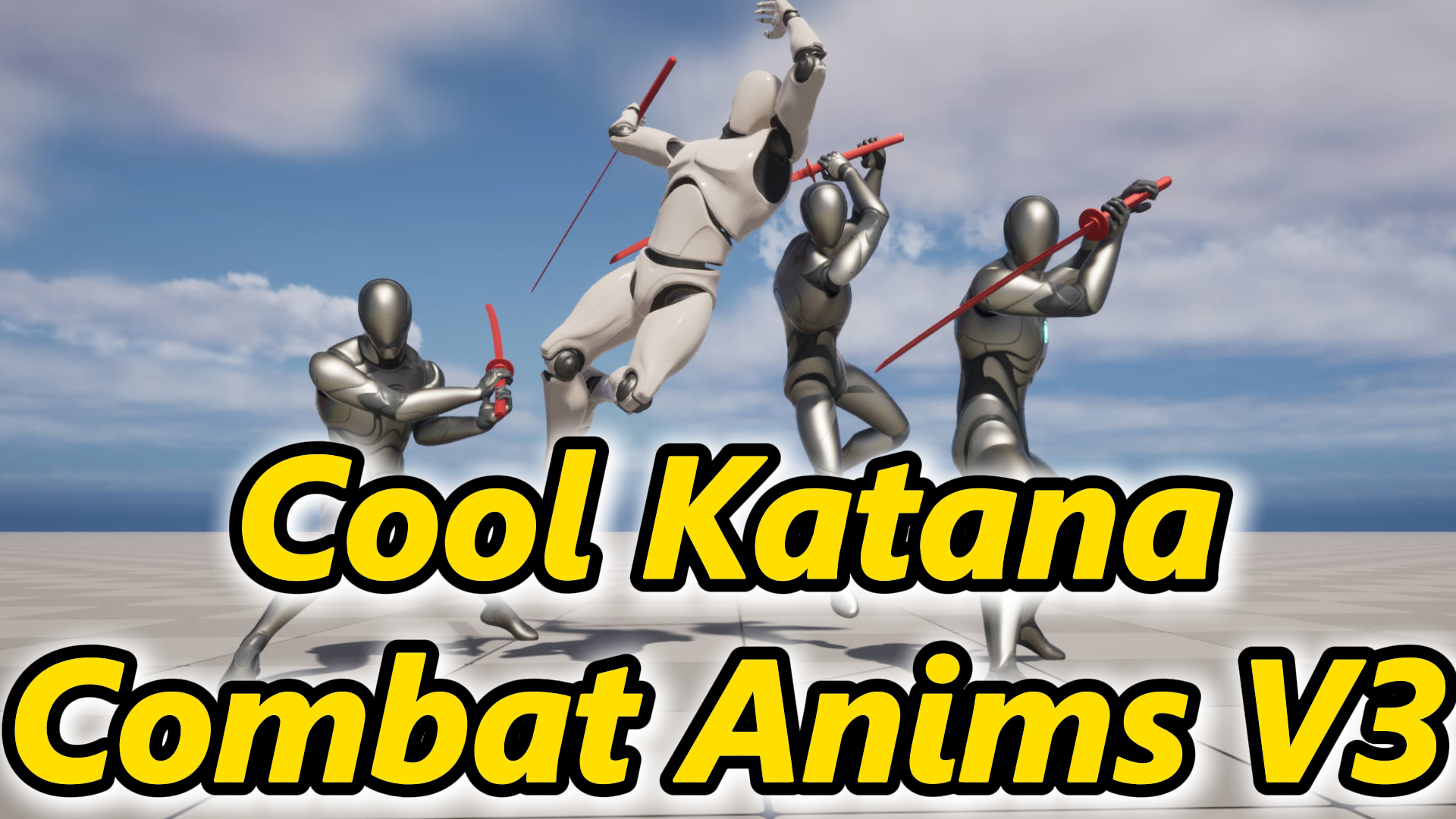 Cool Katana Sword Combat Animations V3 | Fab