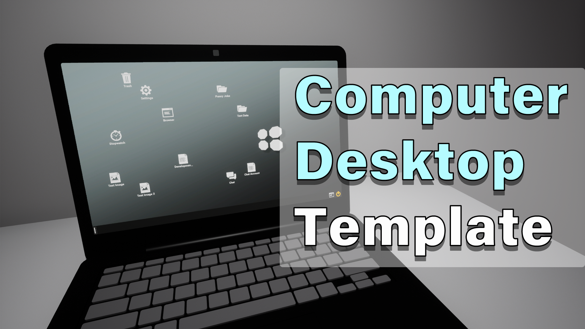 Computer Desktop Template | Fab