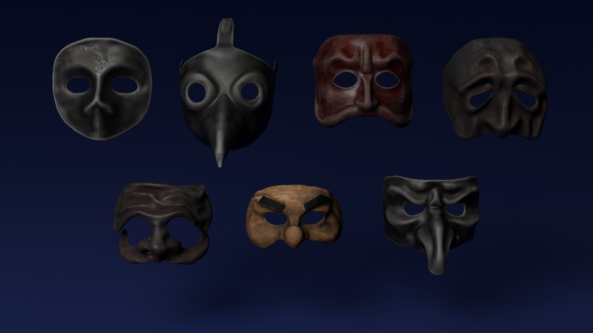 Italian Masks | Fab