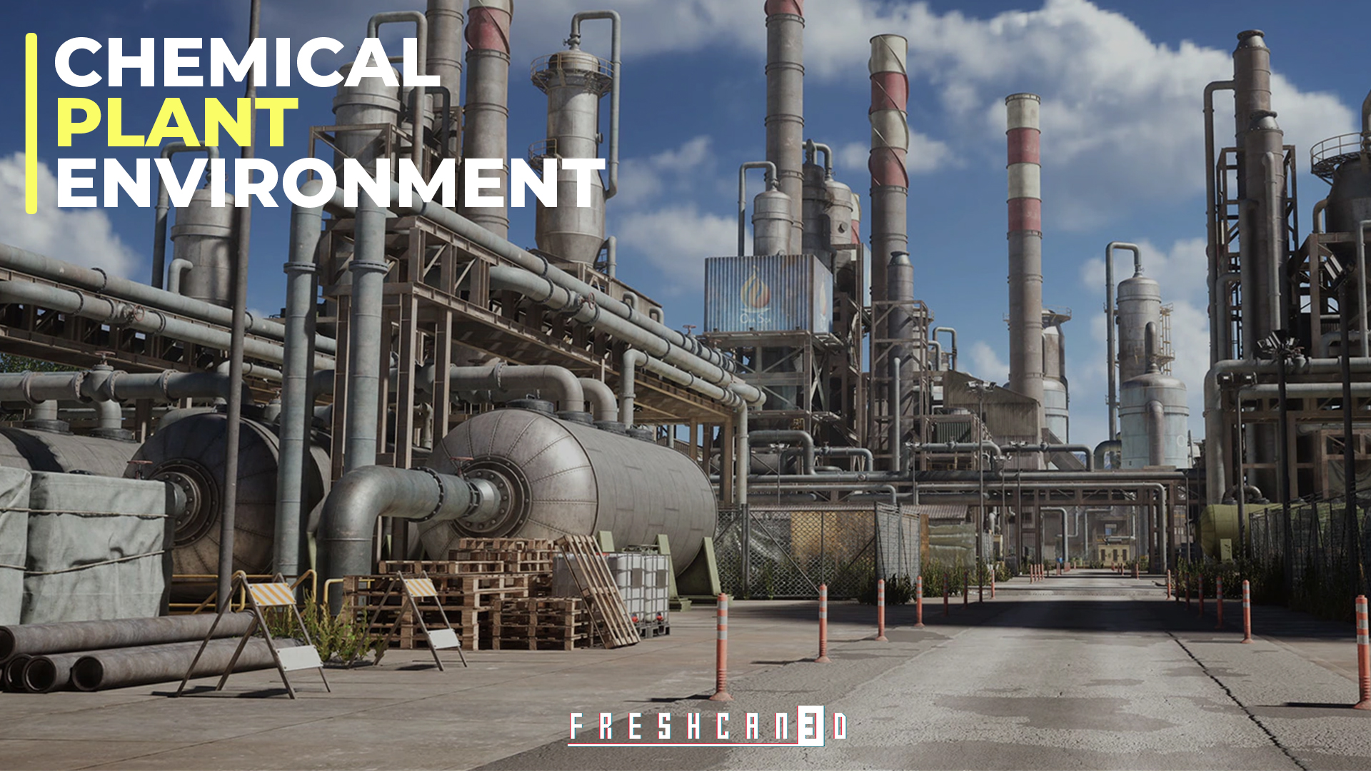 Chemical Plant & Refinery Environment ( Refinery, Factory, Factory ...