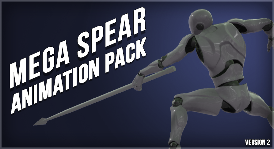 Mega Spear Animation Pack