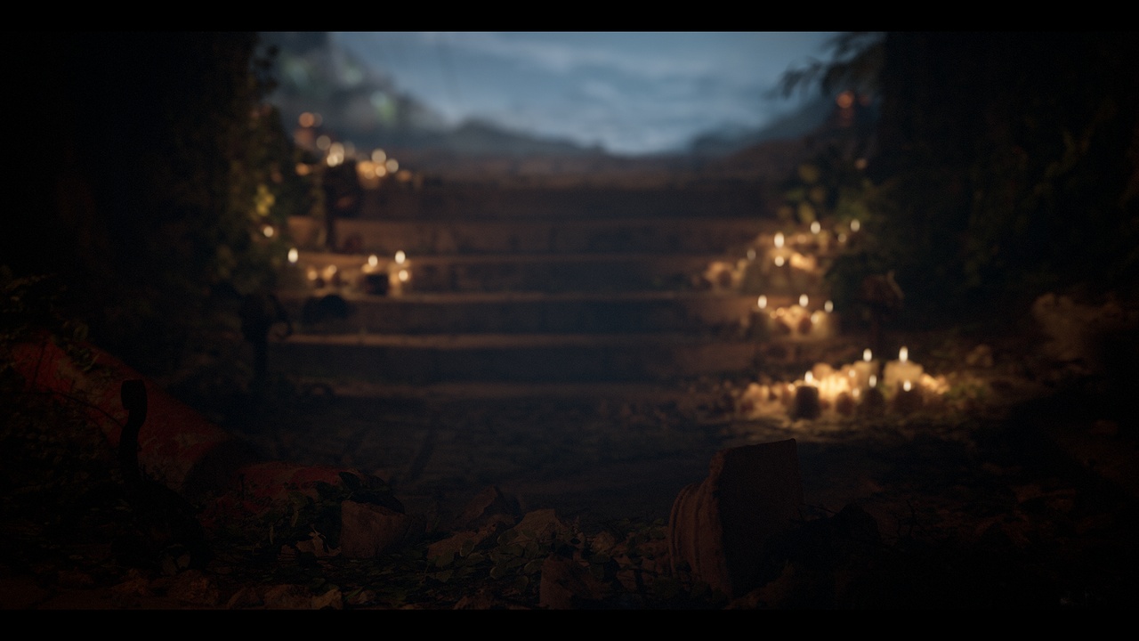 Goddess Temple Megascans Sample