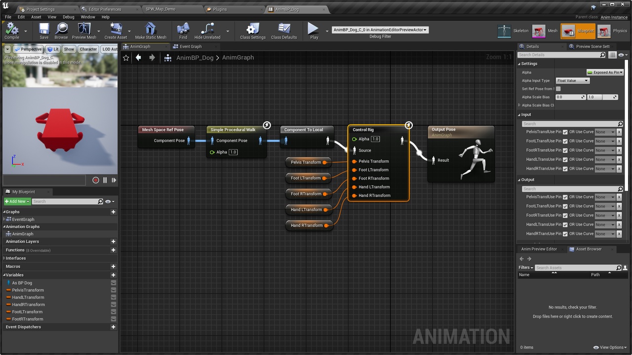 Simple Procedural Walk
