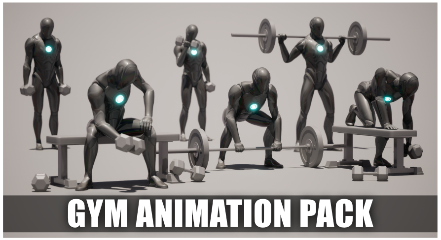 Gym Animation Pack | Fab