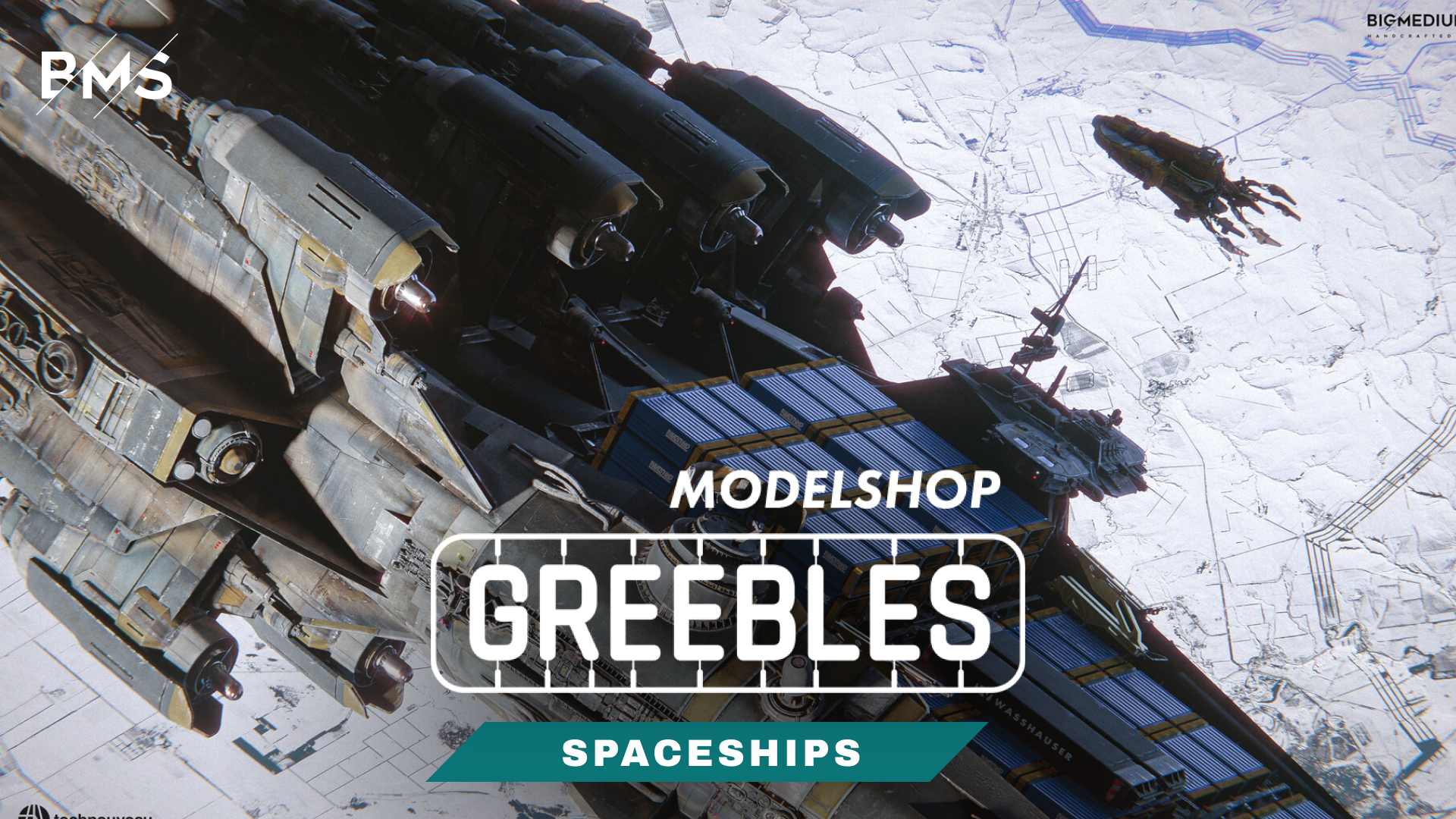Modelshop Greebles - Spaceships | Fab