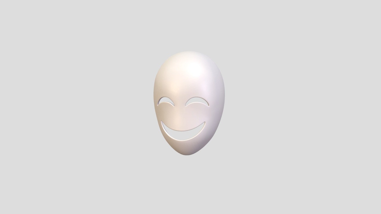 Prop058 Happy Mask | Fab