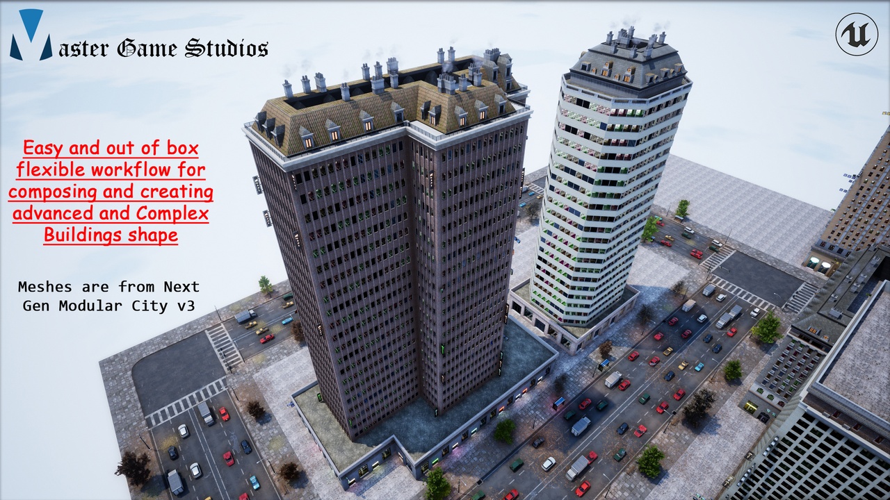 [Free] Procedural Building Generator