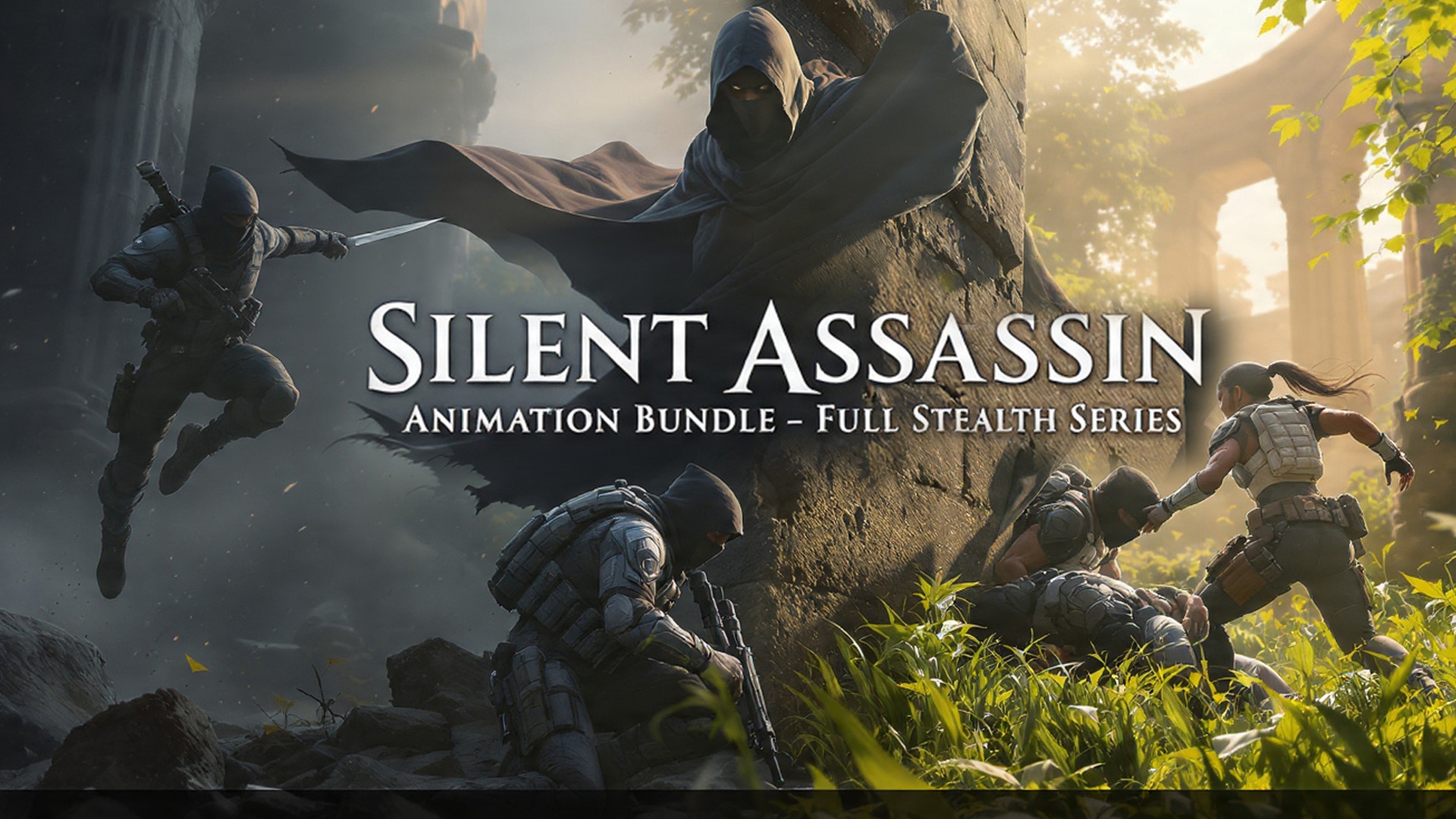 Silent Assassin Animation Bundle – Full Stealth Series | Fab