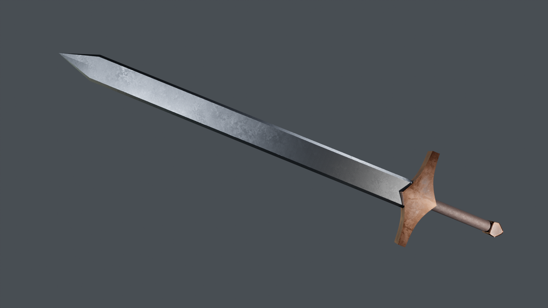 Stylized Medieval Longsword | Fab