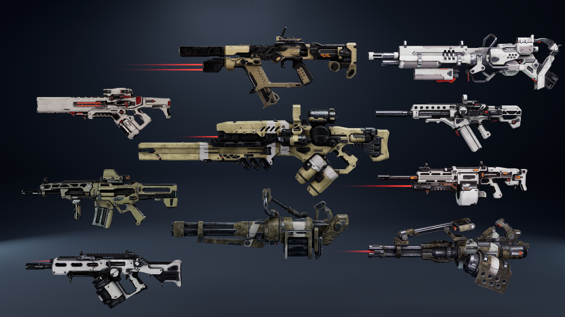 Titanfall Weapon Concept Art