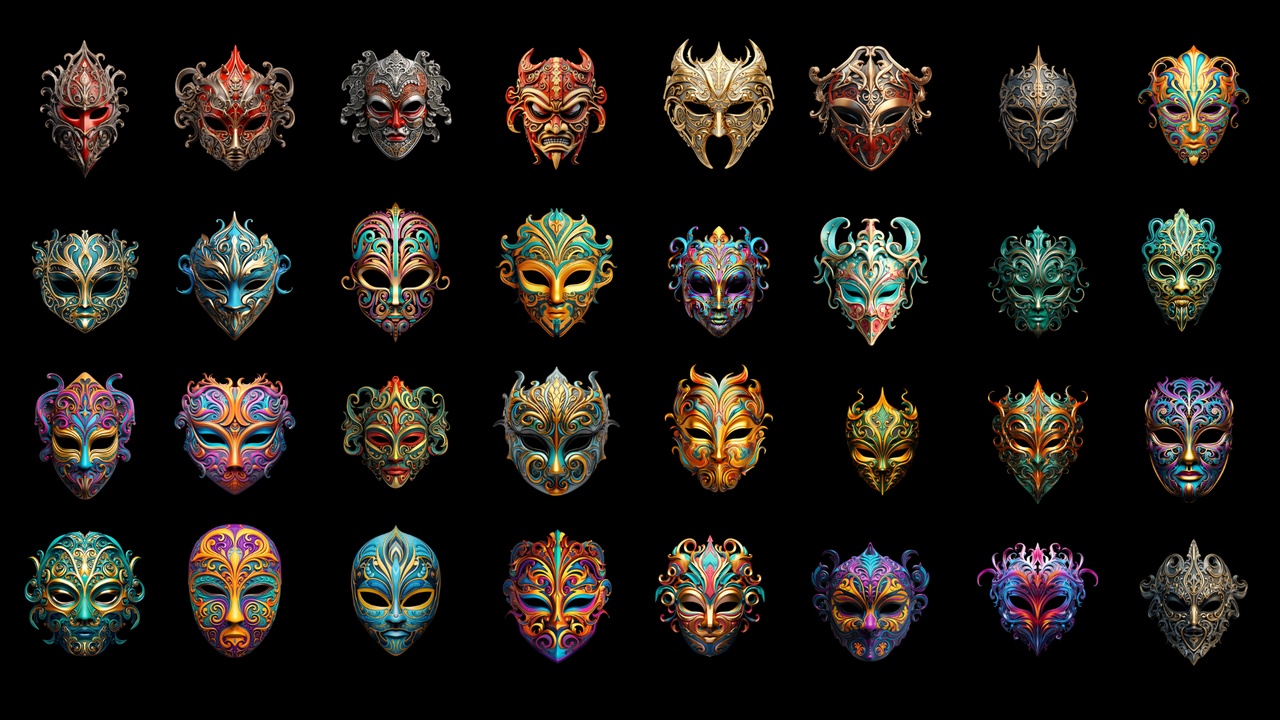 Masks V2 - Icon Pack | Fab