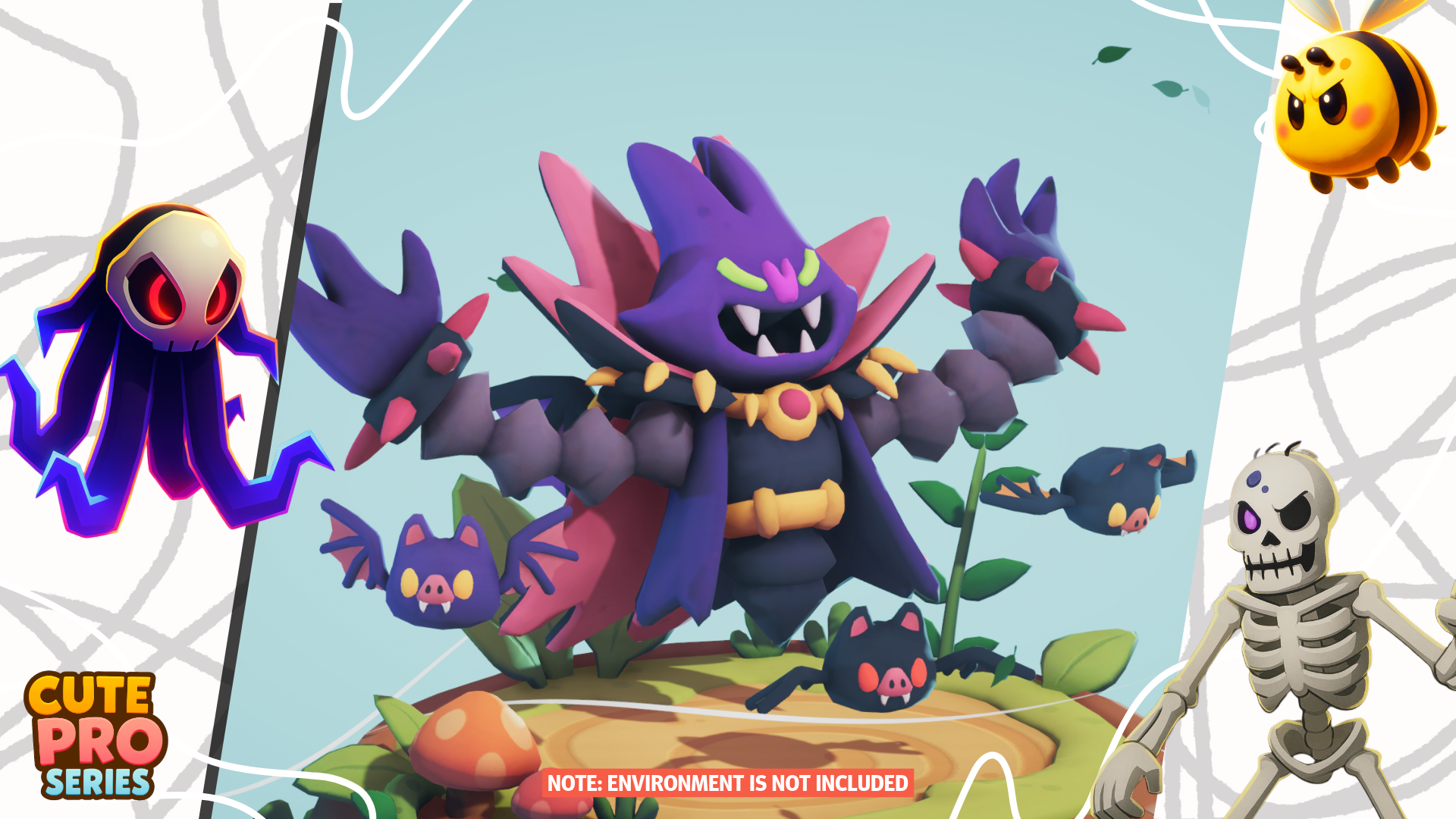 Bat Evolution Pack Cute Pro Series | Fab