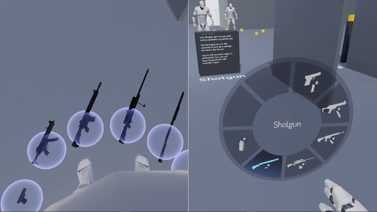 VR Weapons Kit - Tactical Assault guns