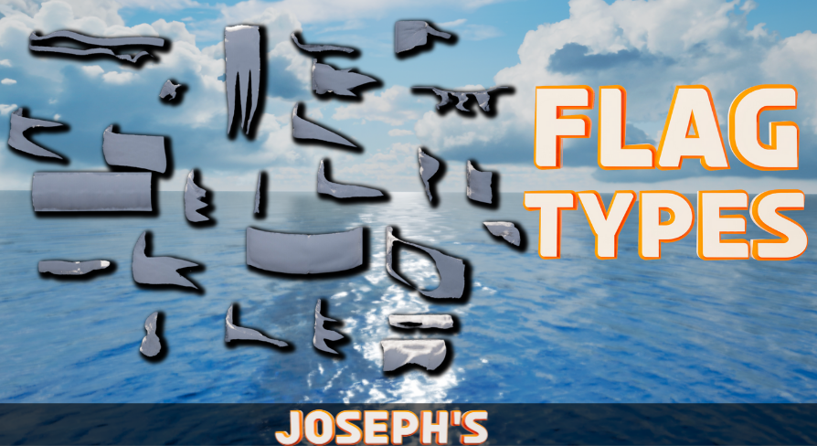 FLAGS Types Cloth Animations (25 Types) | Fab
