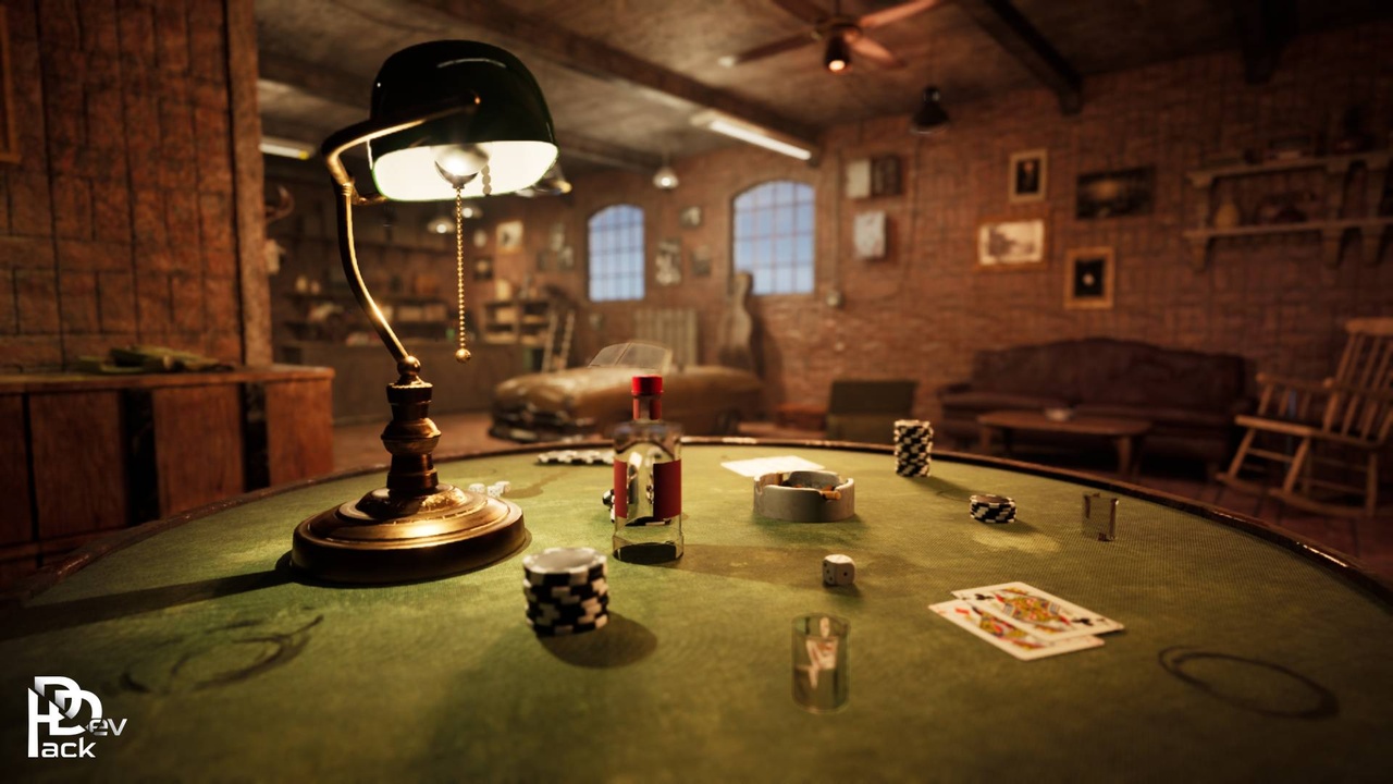 Mafia Hideout Bar / 152 Assets | Fab