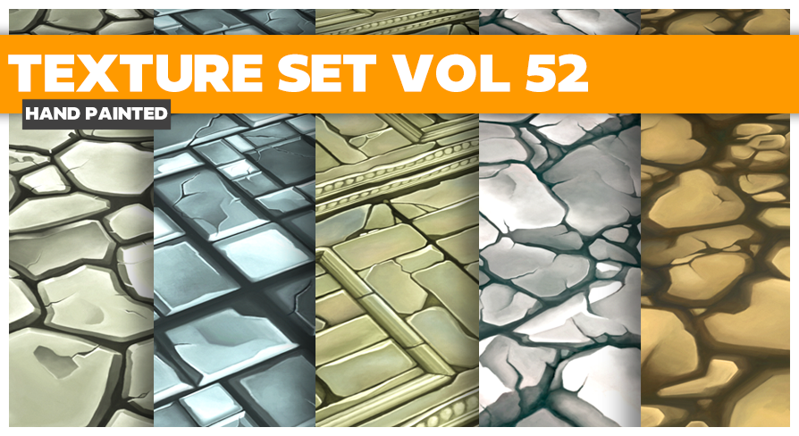Floor Vol.52 - Hand Painted Textures | Fab