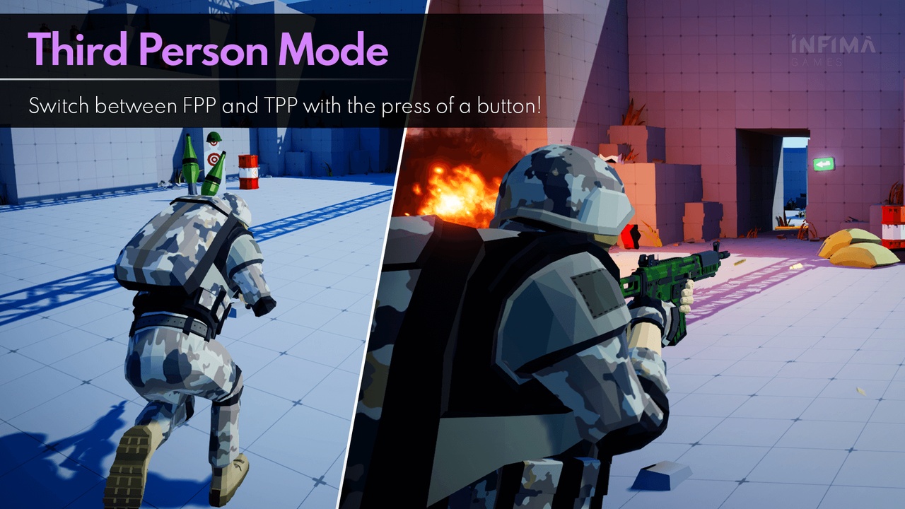 Low Poly Shooter Pack v6.0