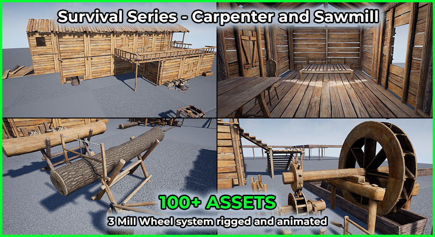 Survival Series - Carpenter and Sawmill | Fab