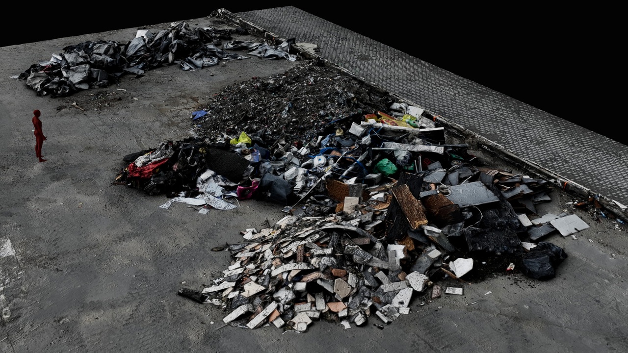 building ruins debris terrain trash piles photogrammetry | Fab
