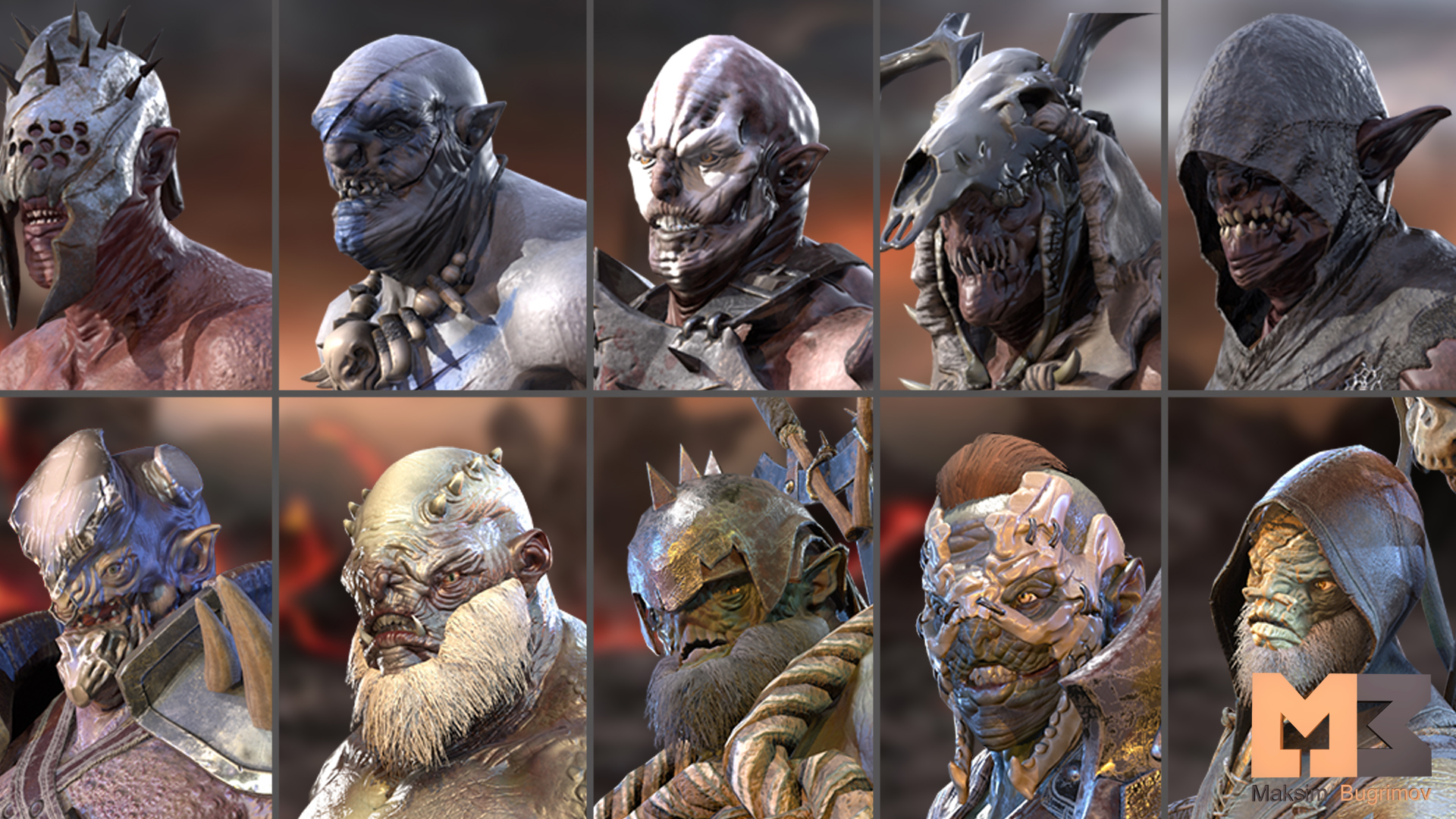 14 Orcs Pack | Fab
