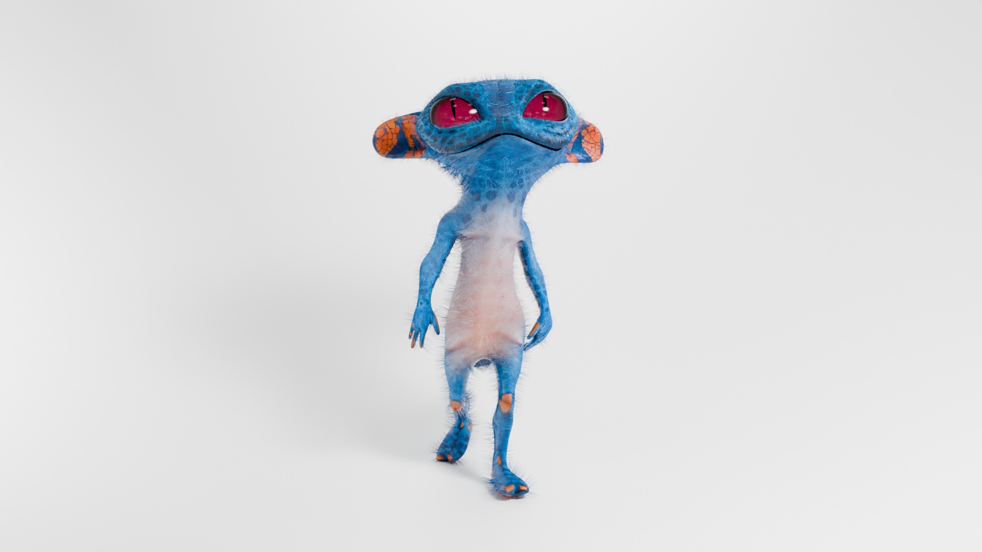 Krix - Alien Gecko (Rigged & Animated) | Fab