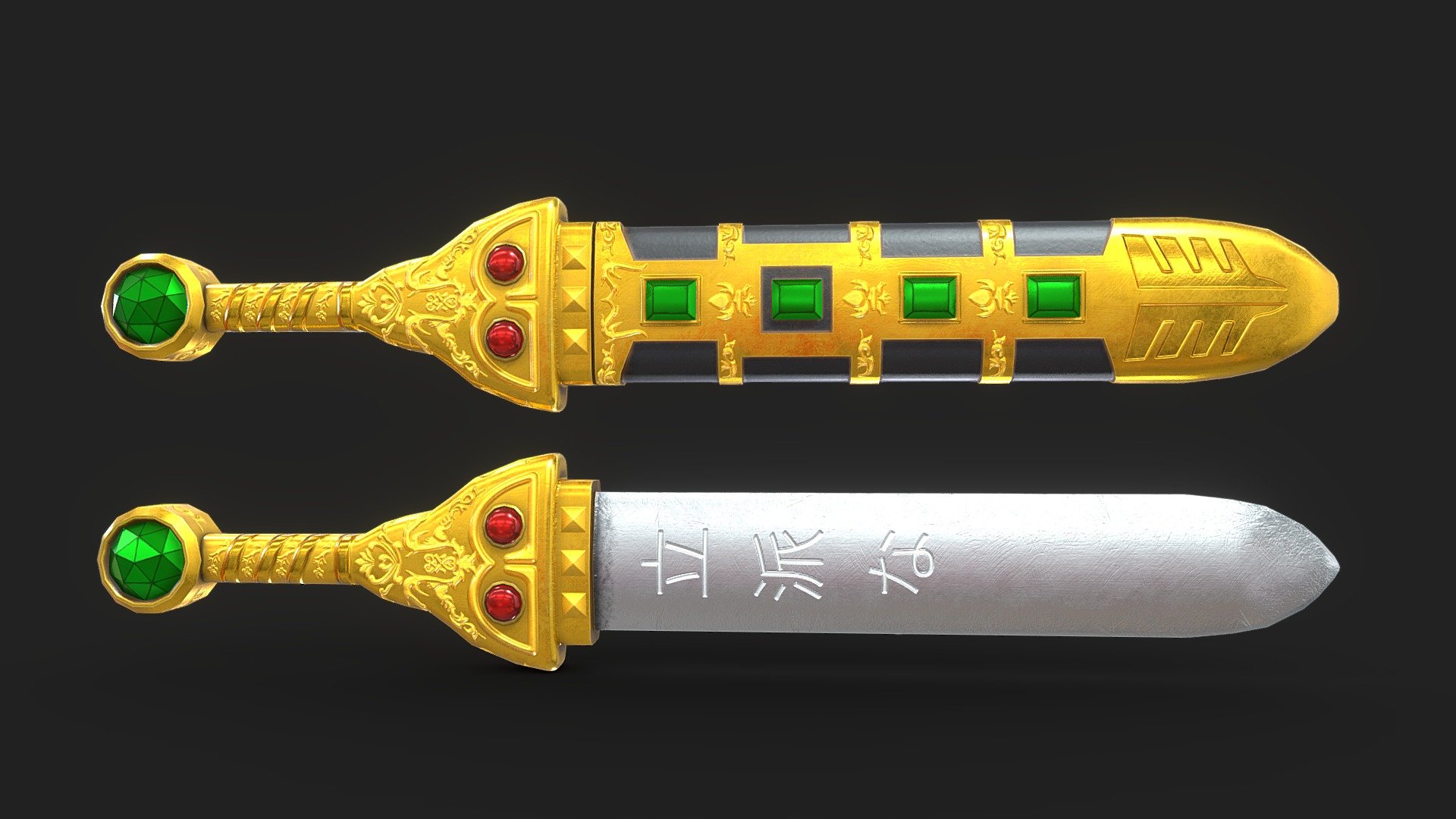 Golden Sword china noble | Fab