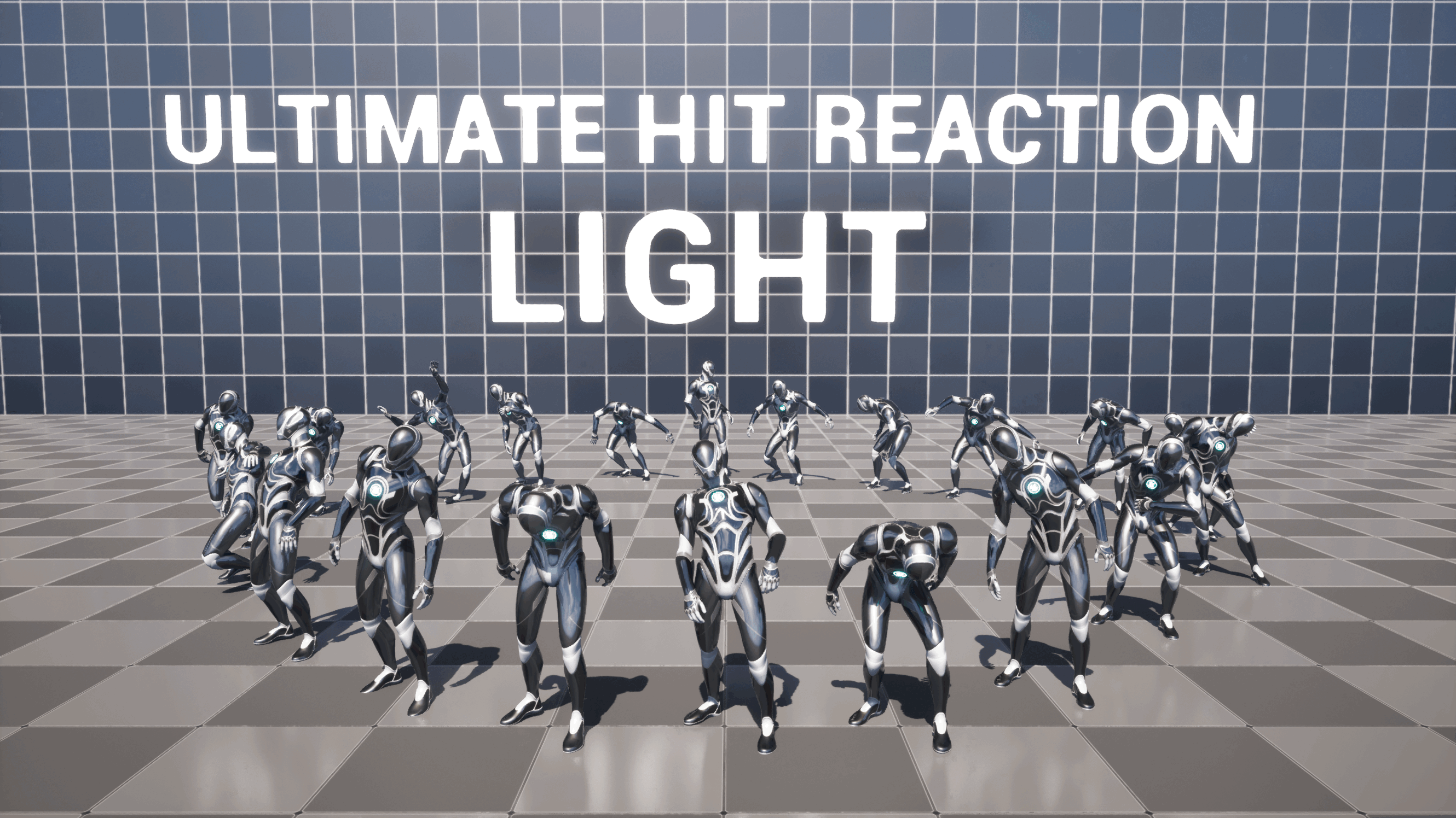 Ultimate Hit Reaction Animation - Light | Fab