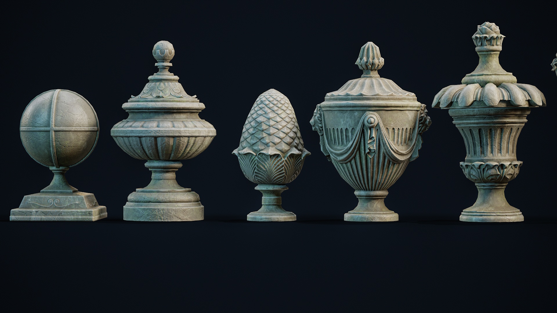 Garden Urns Caps | Fab