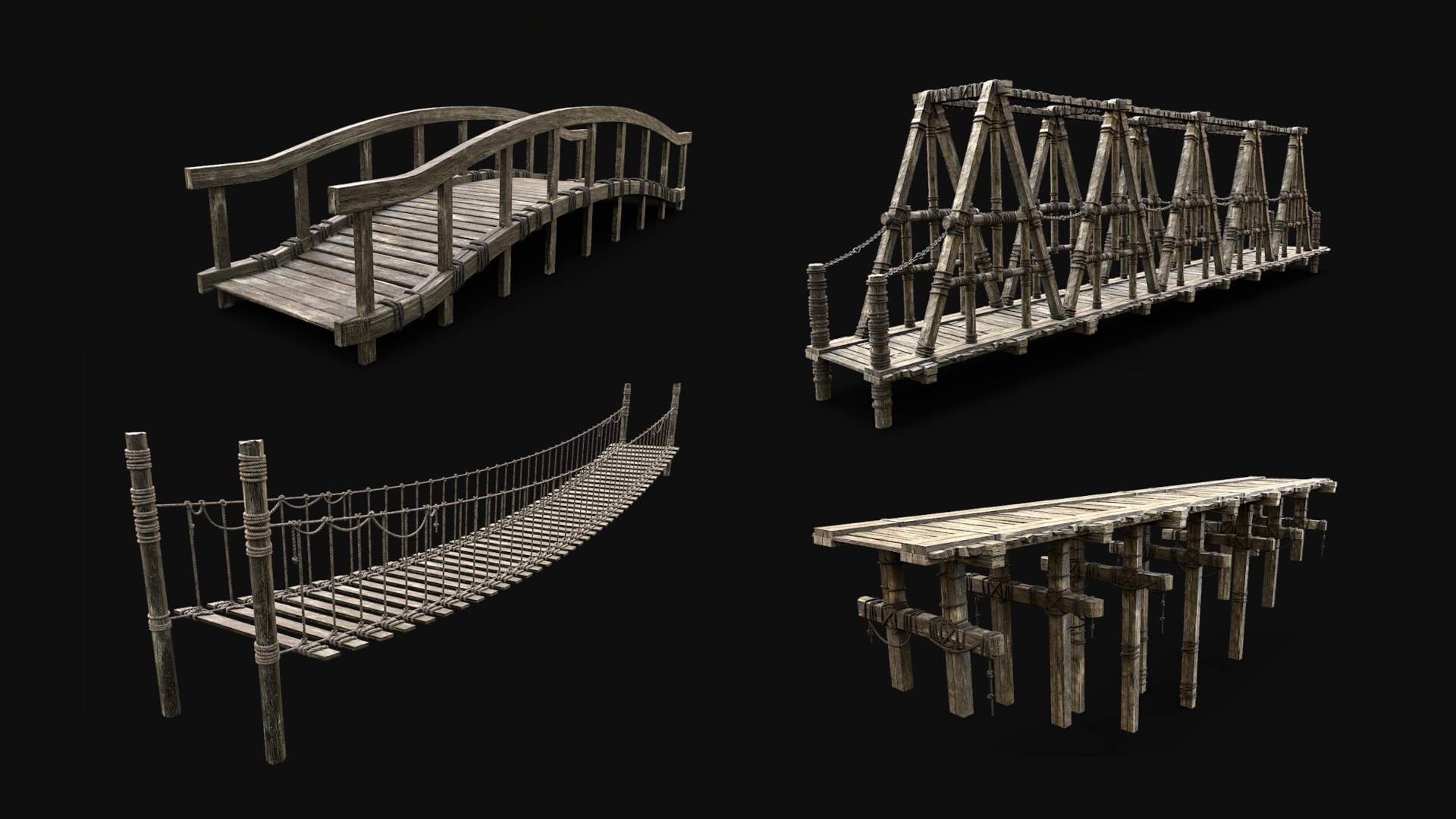 Wooden Bridges | Fab
