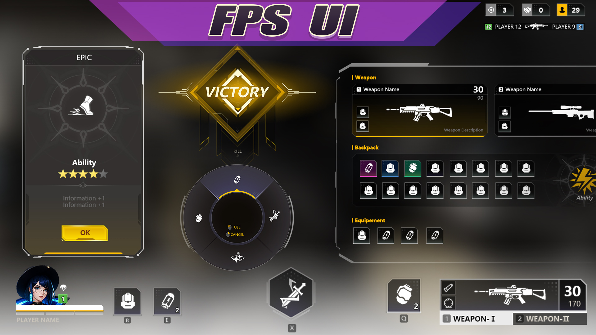Firefight UI | Fab