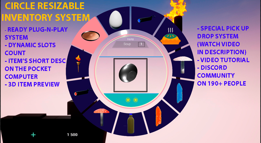 Advanced Circle Inventory | Fab