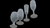 Assorted White Stemware Set | Fab