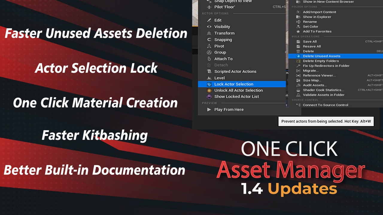 One Click Asset Manager