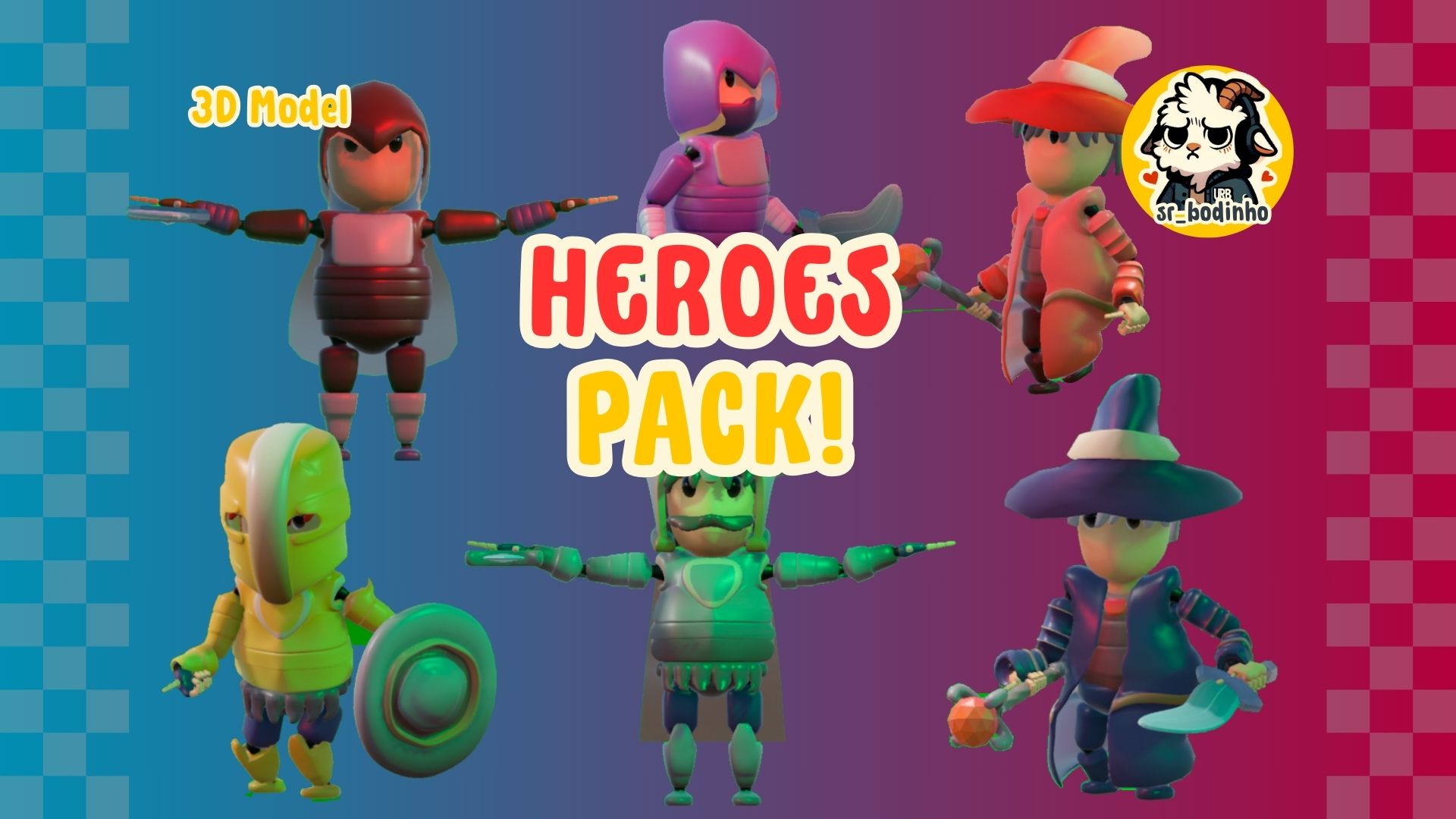 HEROES PACK | Fab