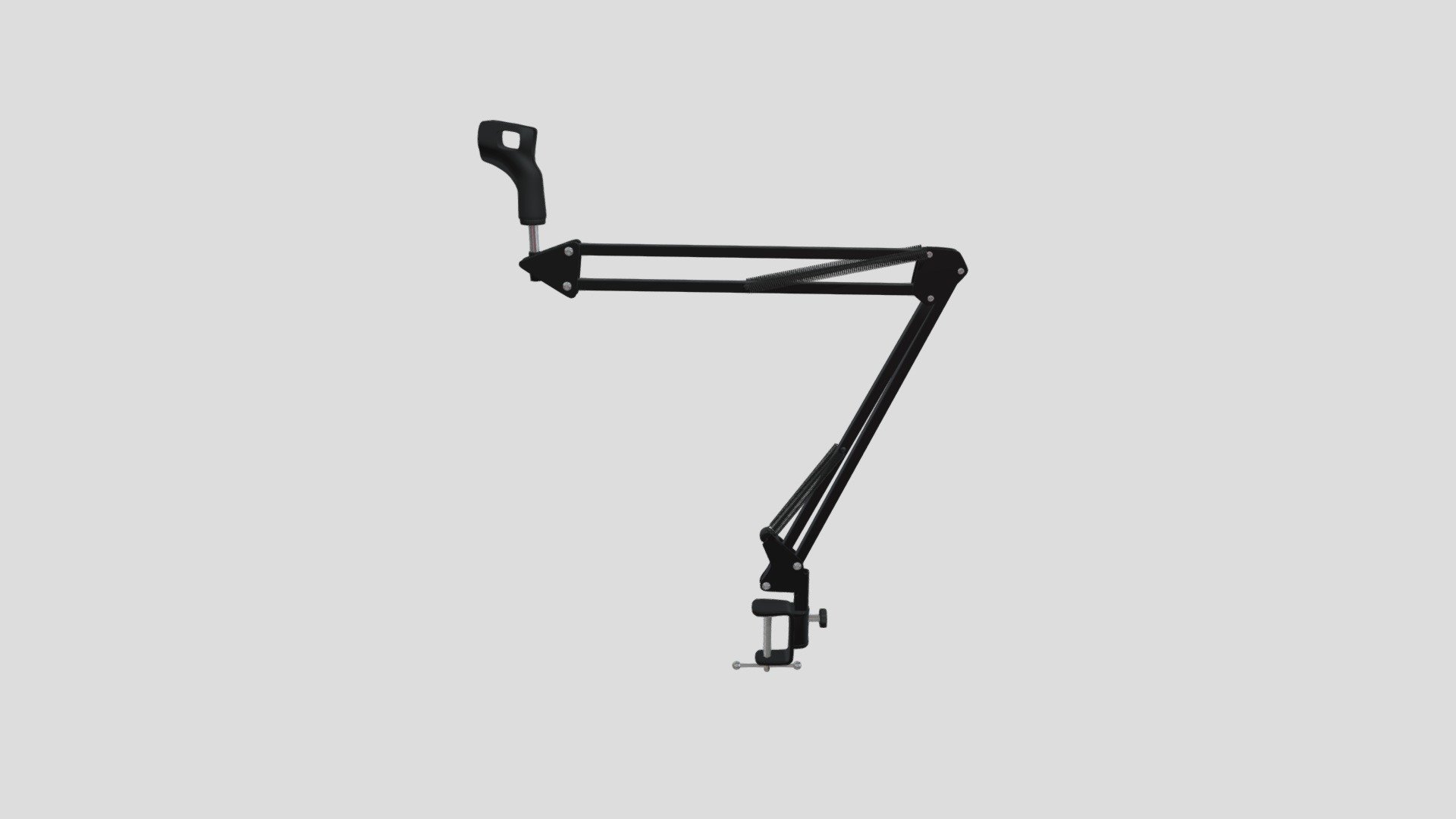 Realistic Microphone Stand 3D model | Fab