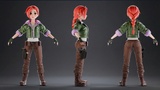 Anna Stylized Female Character | Fab