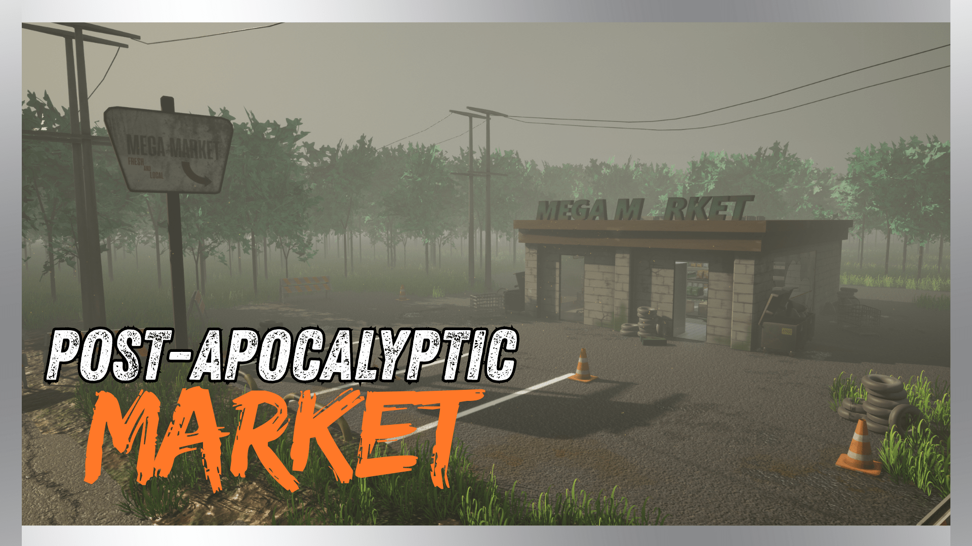 Post Apocalyptic Stylized Market | Fab