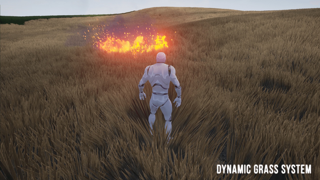 Dynamic Grass System