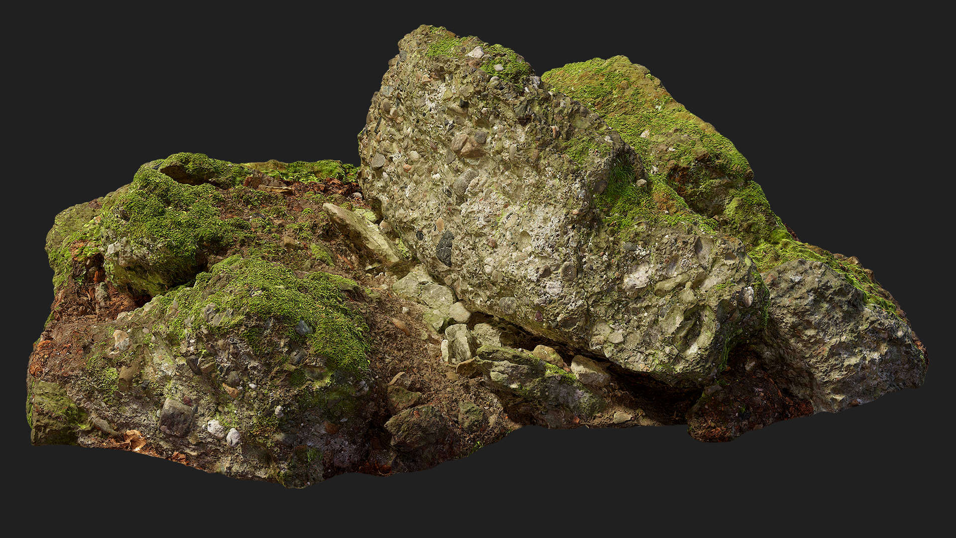 Forest European Broadleaf Cluster Rock S 02 | Fab