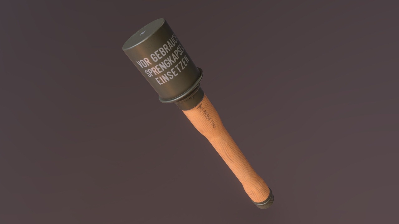 Nazi Stick Grenade