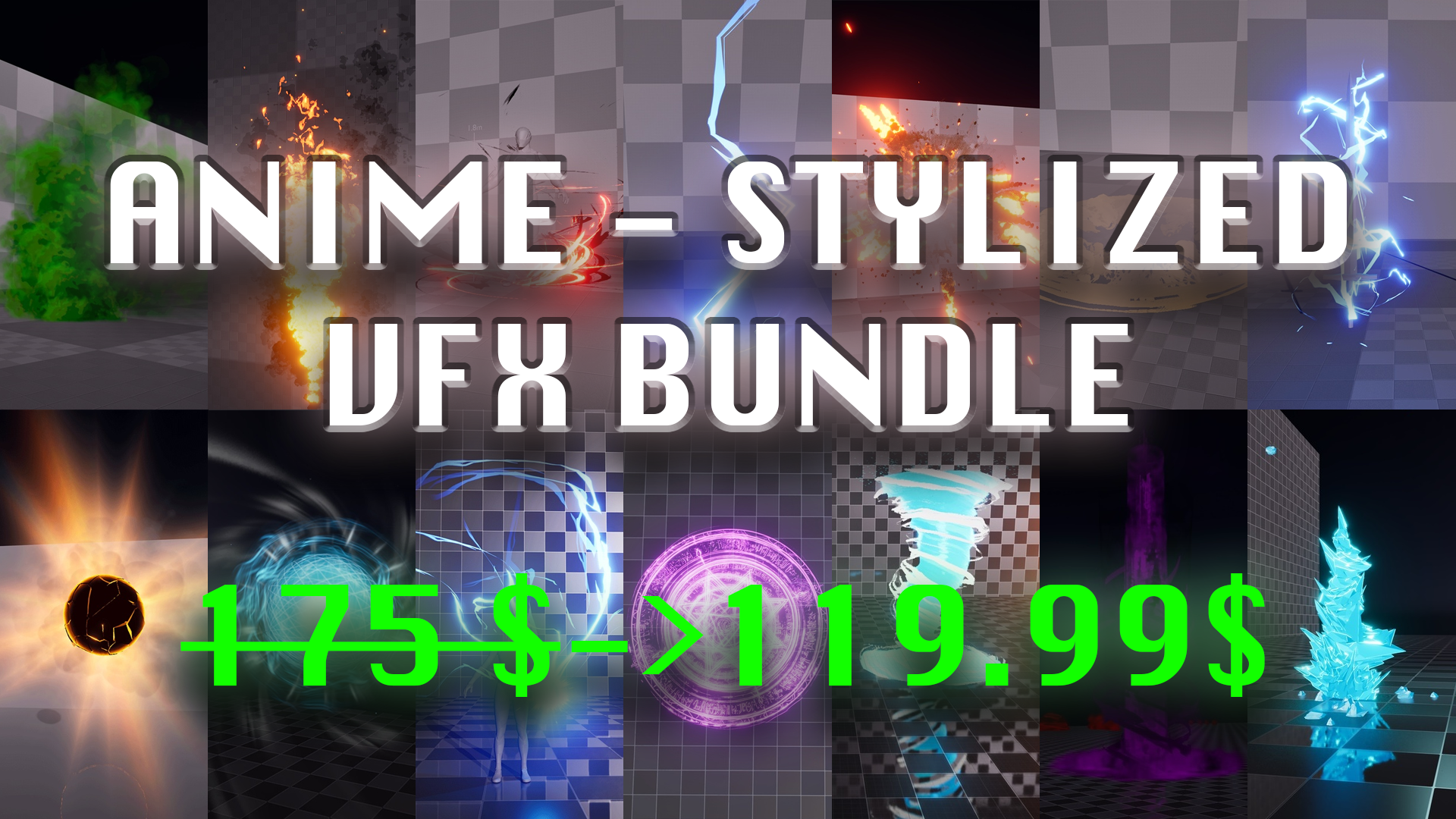 Anime Style Vfx Bundle v1 | Fab