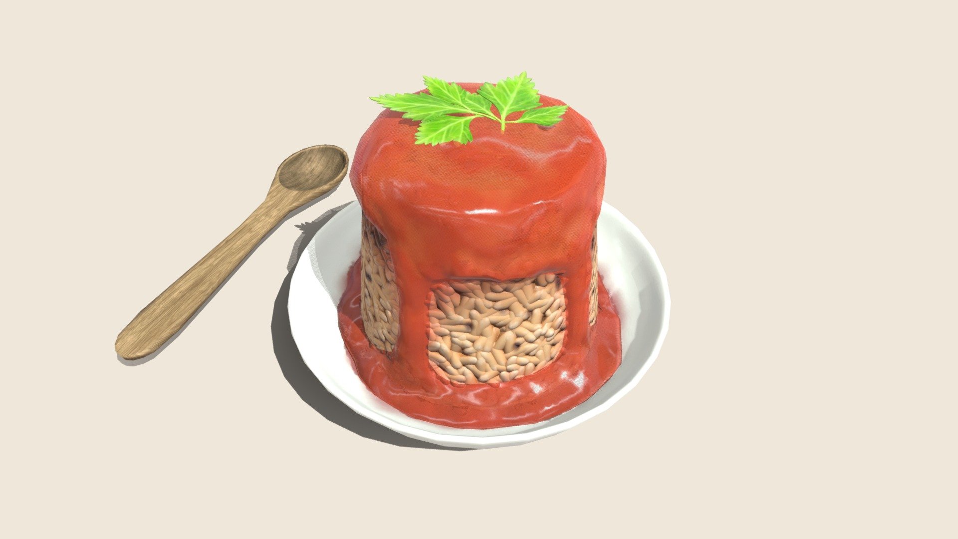 Asia Food Rice Tube Pudding | Fab