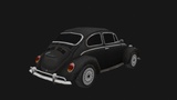 Volksburg Heritage - Classic Beetle Inspired PSX/PS2 Low Poly Car | Fab
