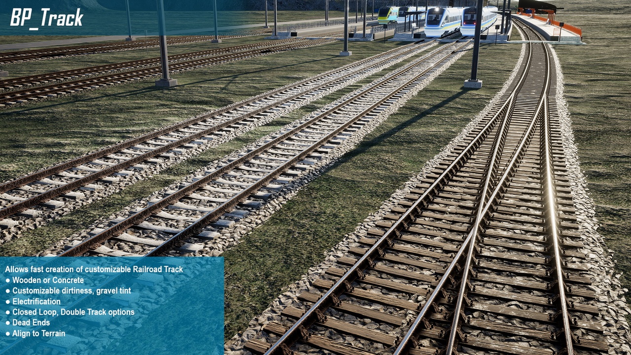 Railway System with IC Train