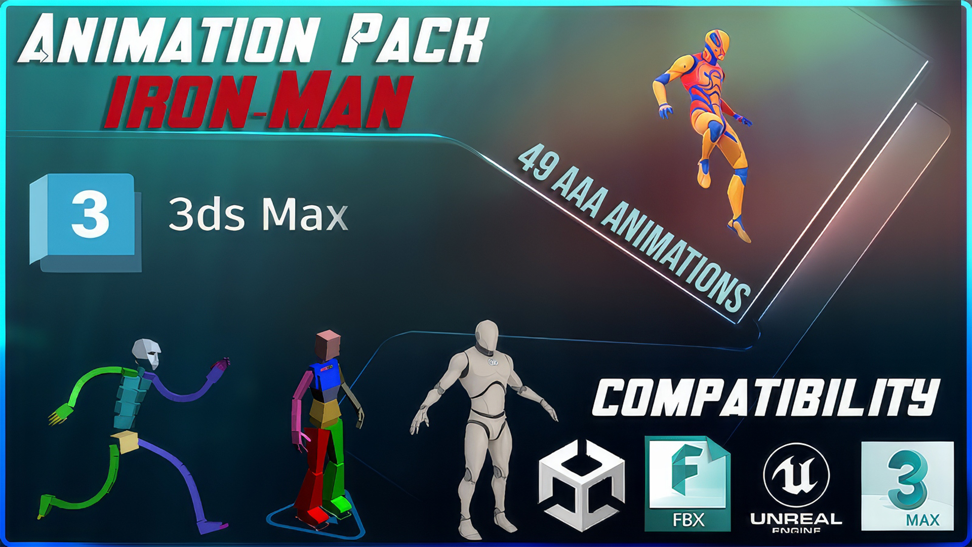 Iron Man Animation Pack | Fab