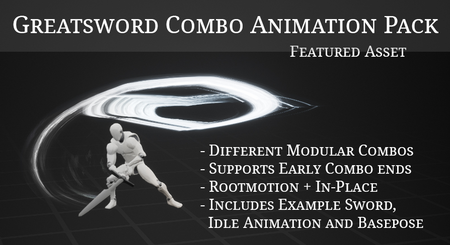 Greatsword Combo Animation Pack