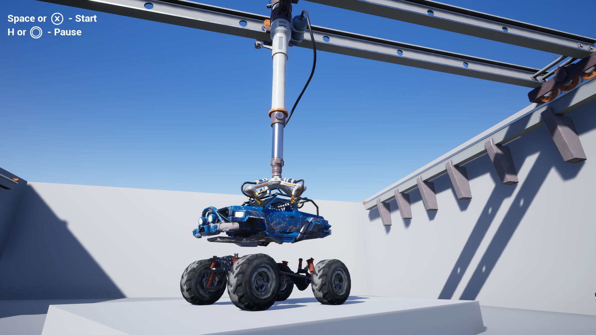 Crane Balk – Sci-Fi robotic crane system | Fab